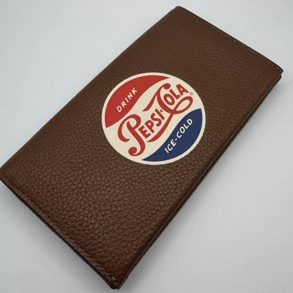 Coach | Bags | Coach X Pepsi Bifold Wallet Euc | Poshmark